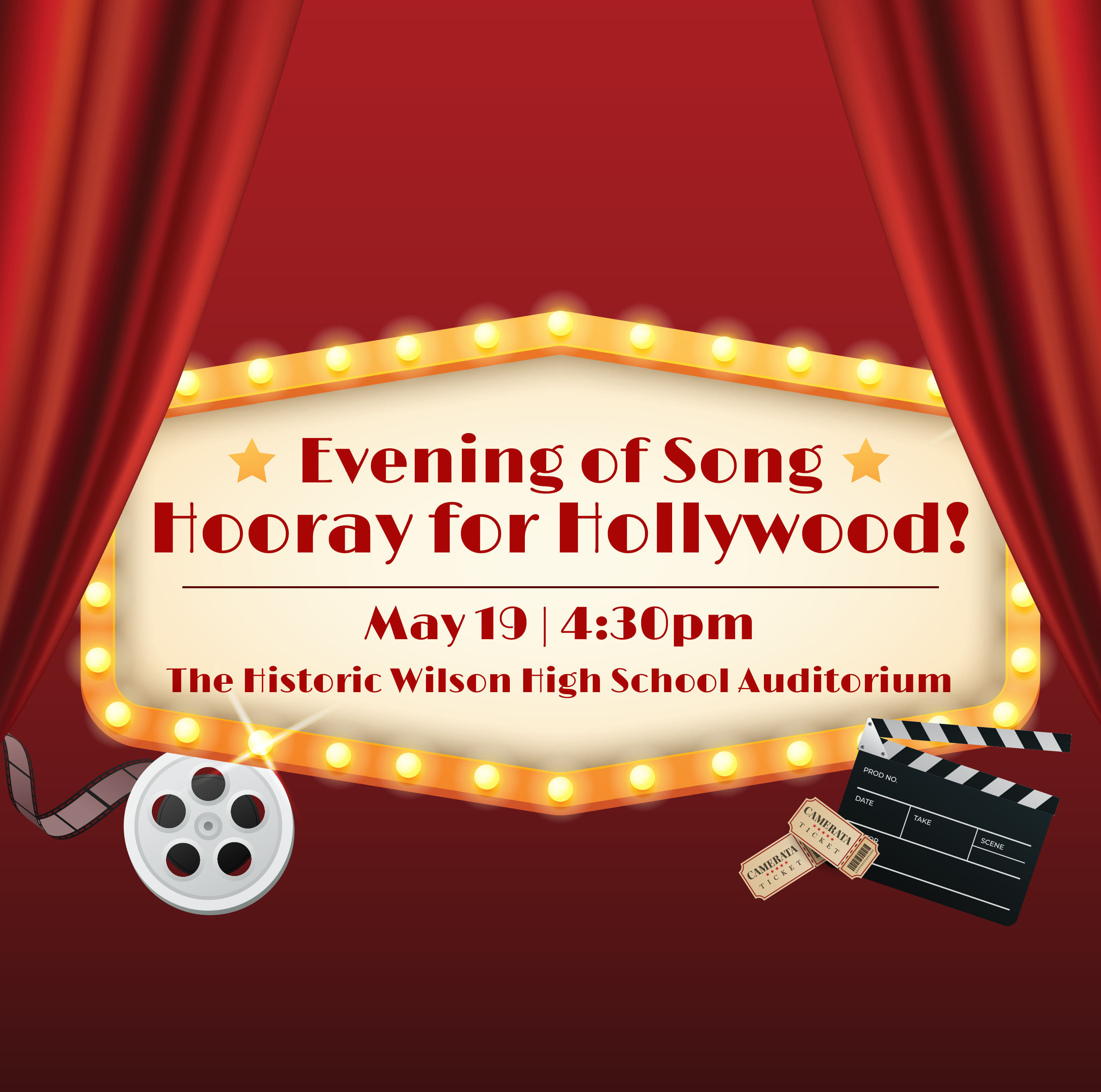 Evening of Song : Hooray for Hollywood! - Long Beach Camerata Singers